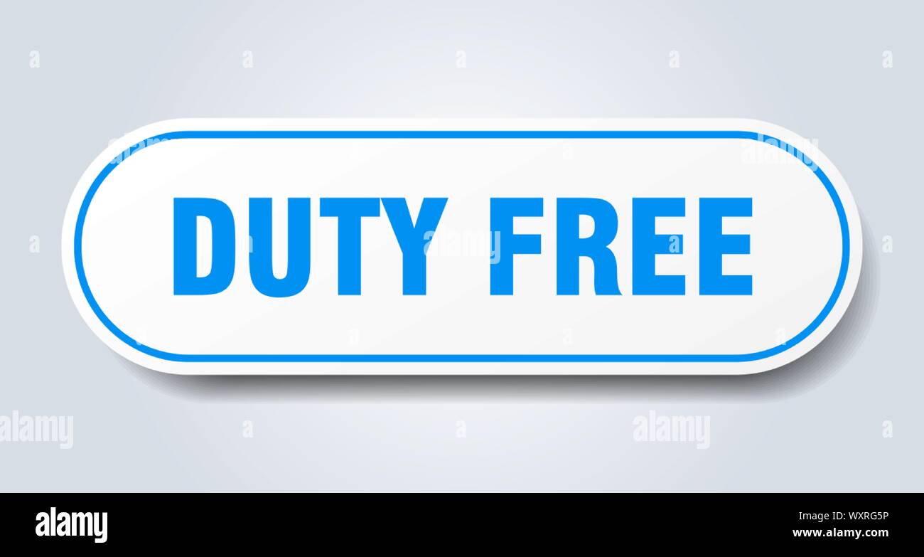 Duty free stamp square Stock Vector Images - Alamy