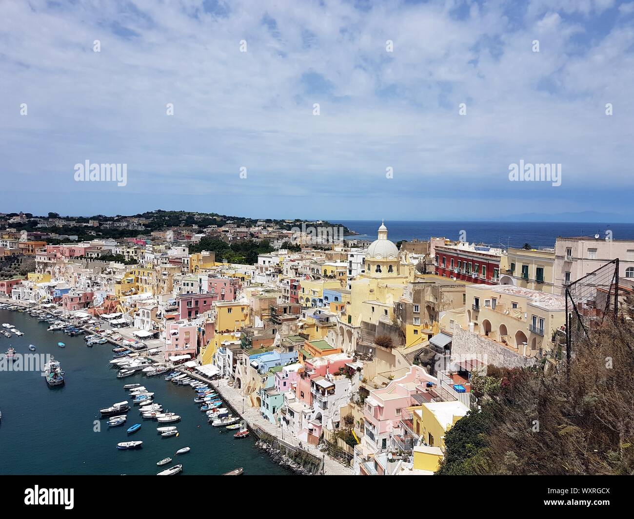 Procida Around the island. during the summer Stock Photo - Alamy