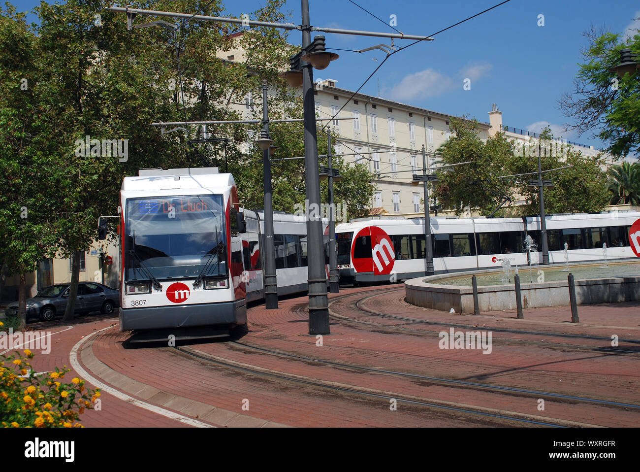 Valencia tram hi-res stock photography and images - Alamy
