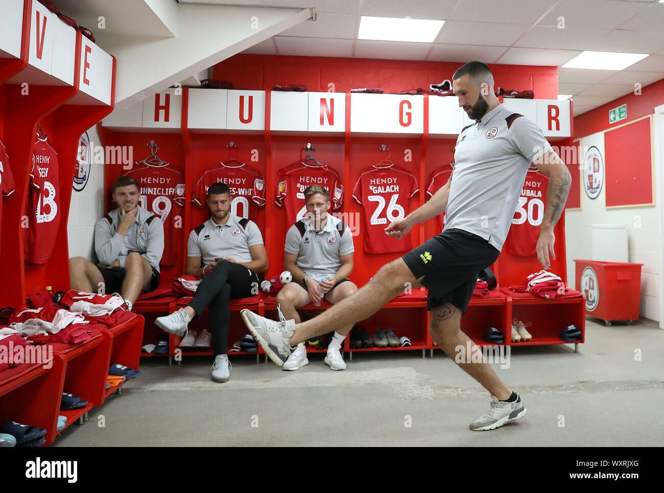 Football dressing room hi-res stock photography and images - Alamy