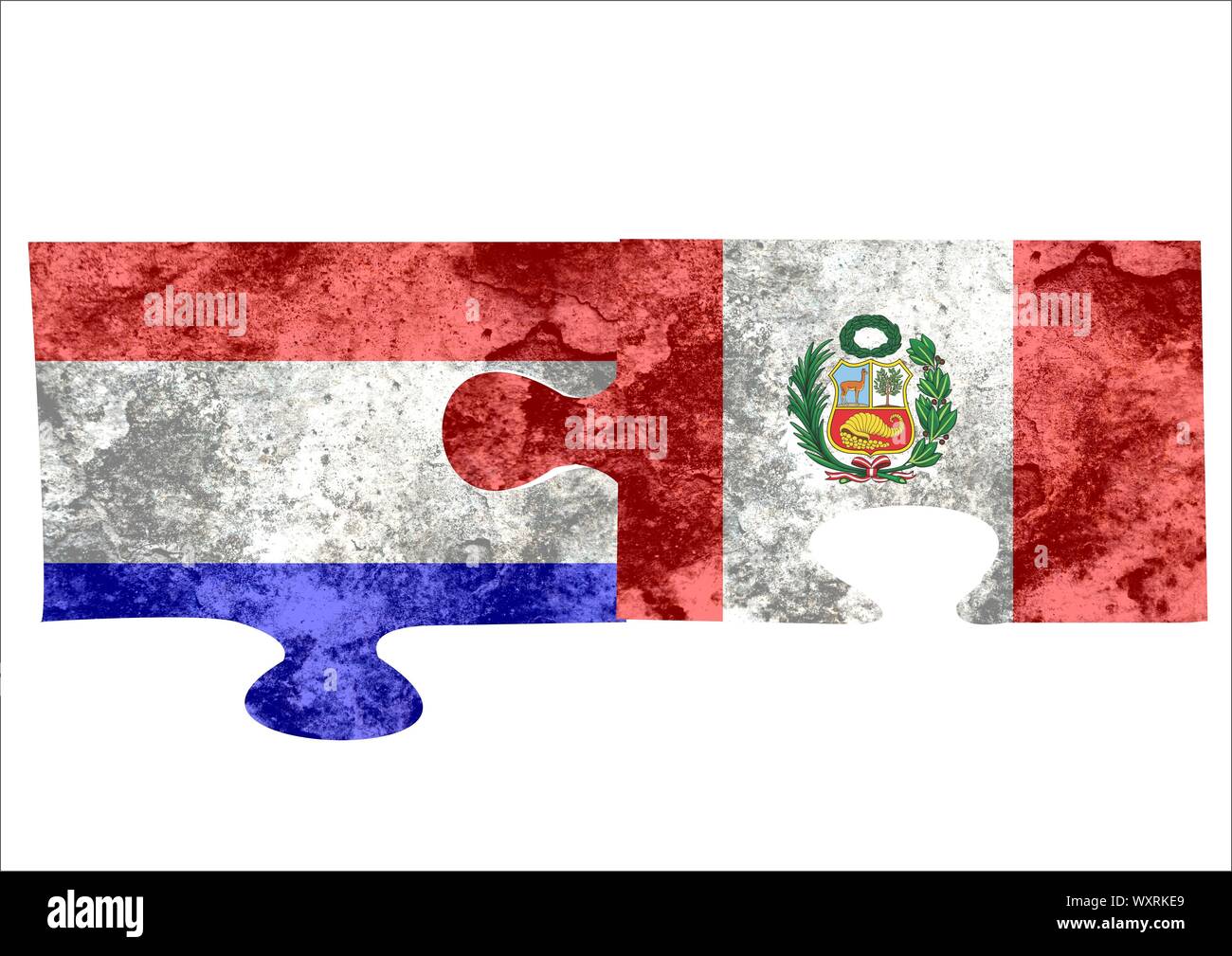 Central america map flags hi-res stock photography and images - Alamy