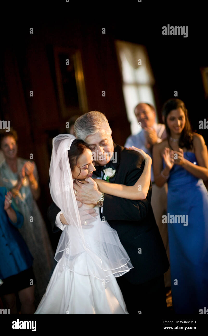 Young bride dancing father hi-res stock photography and images - Alamy