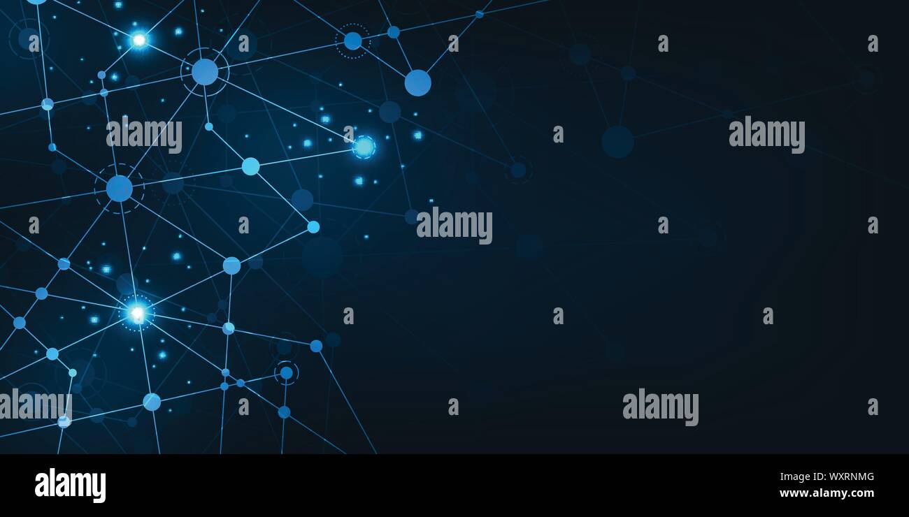 Vector background in the concept of data network Stock Vector Image ...