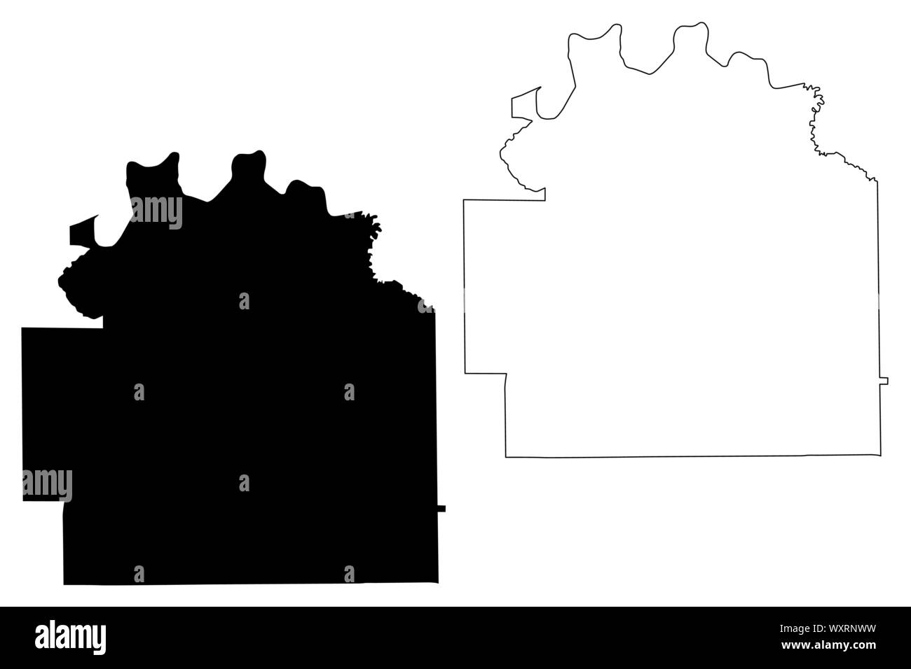 Map of hayneville Stock Vector Images - Alamy