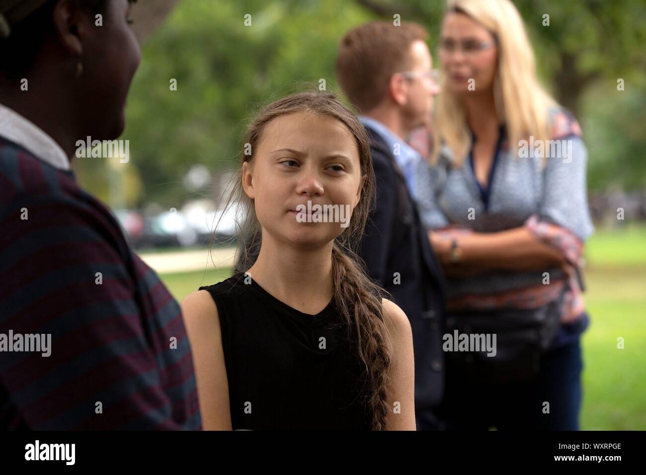 Greta thunberg at u s capitol hi-res stock photography and images - Alamy