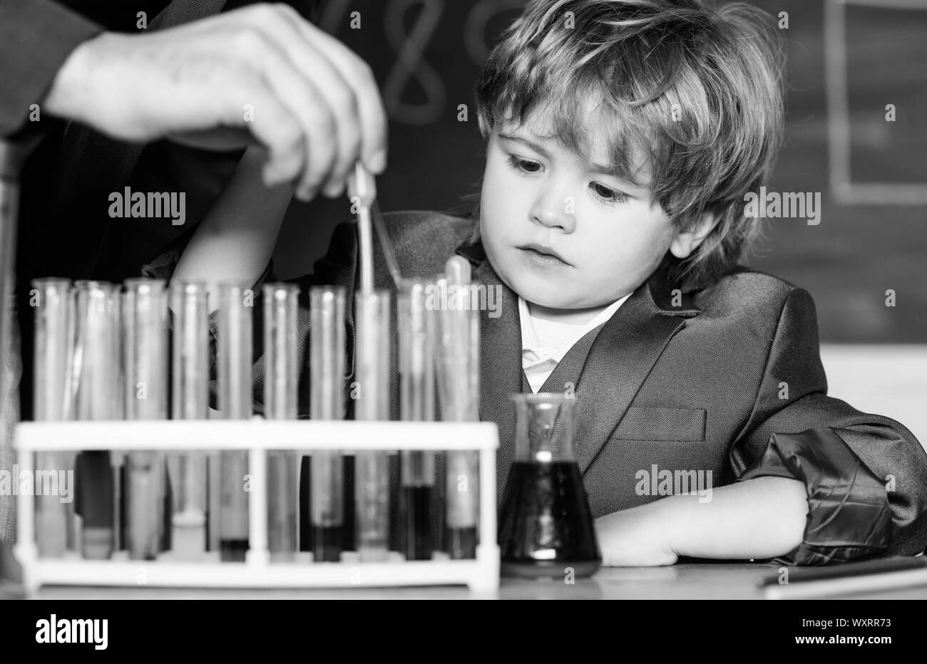 Experimenting education Black and White Stock Photos & Images - Alamy