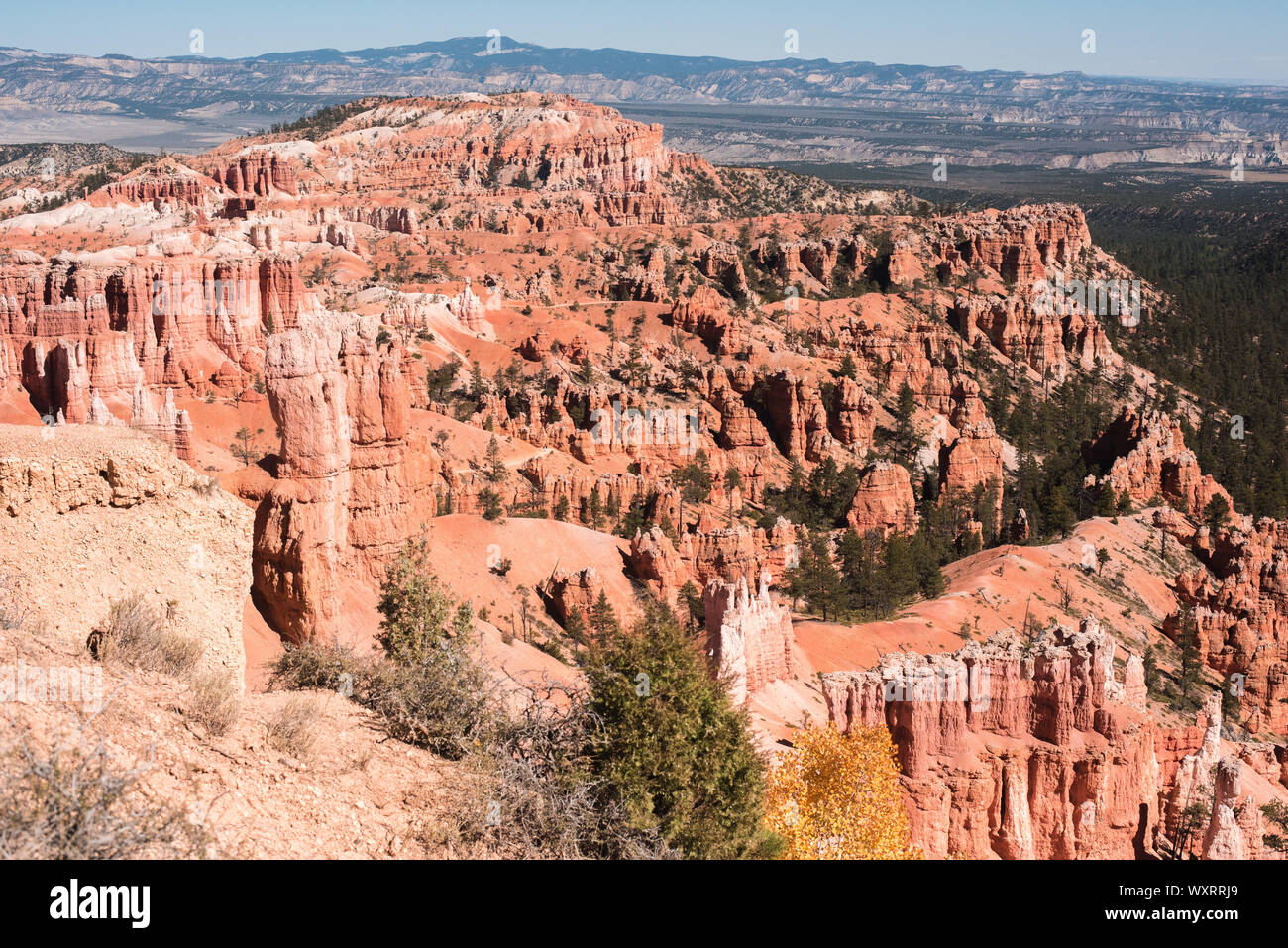 Rock Formations show the erosion from water weather and wind in the red ...