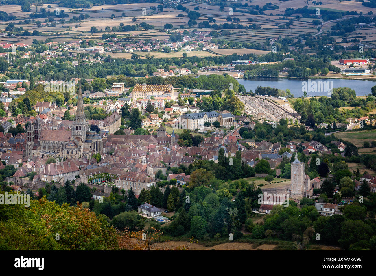 Cathedral of saint lazarus of autun hi-res stock photography and images ...