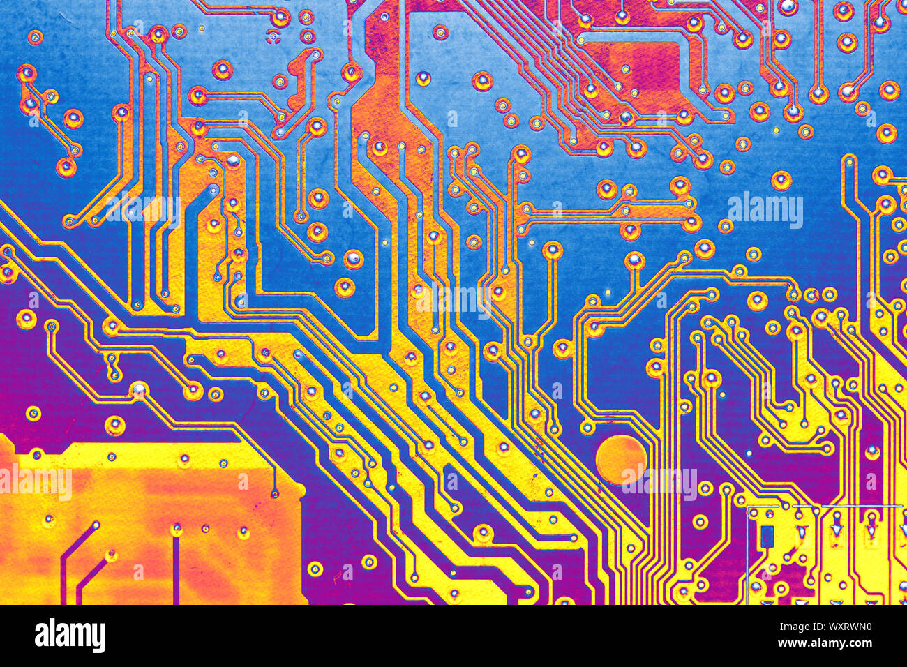 Abstract circuit board Stock Photo - Alamy