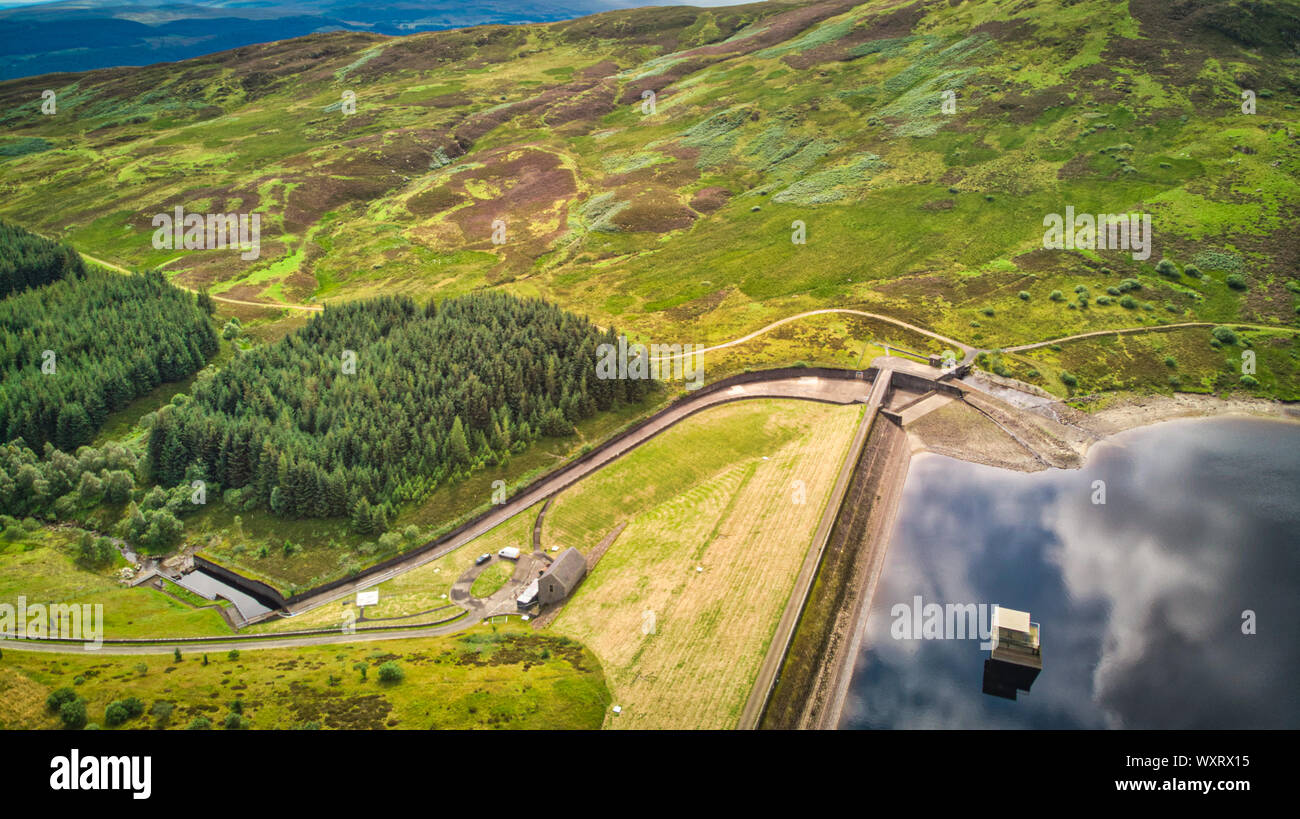 Loch turret reservoir summer hi-res stock photography and images - Alamy