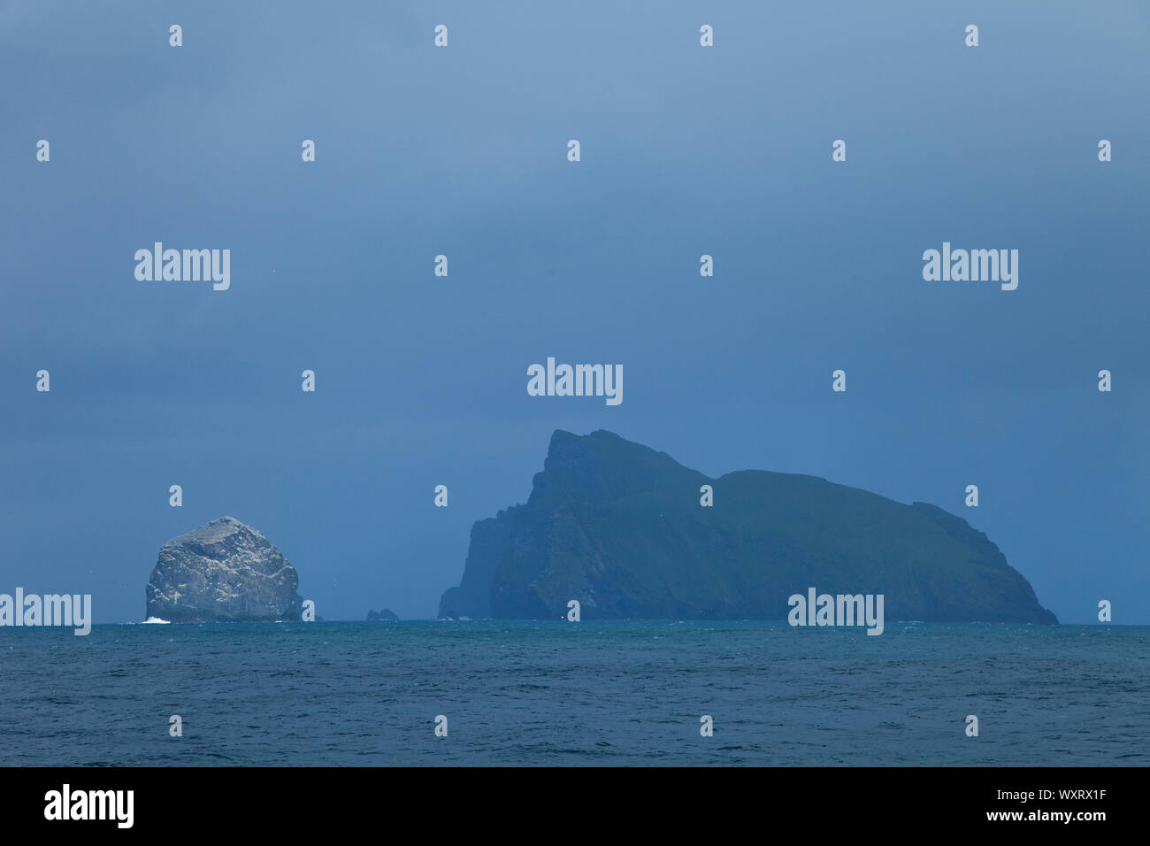 Islas Stac Lee y Boreray. Archipielago St. Kilda. Outer Hebrides ...