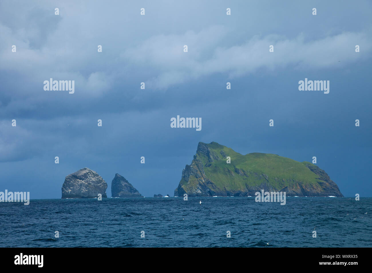 Islas Stac Lee, Stac an Armin y Boreray. Archipielago St. Kilda. Outer ...