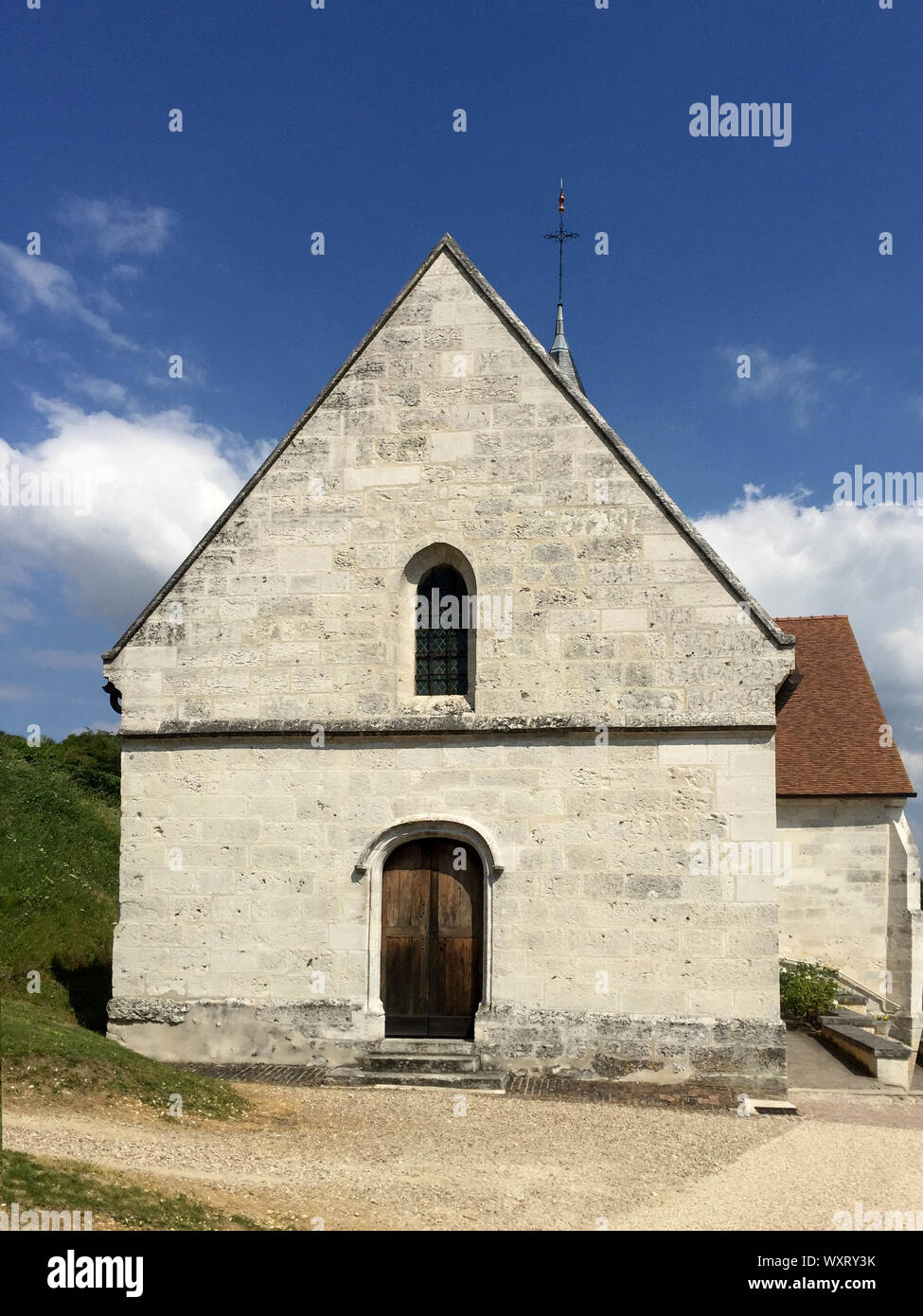 Sainte Radegonde church, Giverny, Normandy, France Stock Photo - Alamy