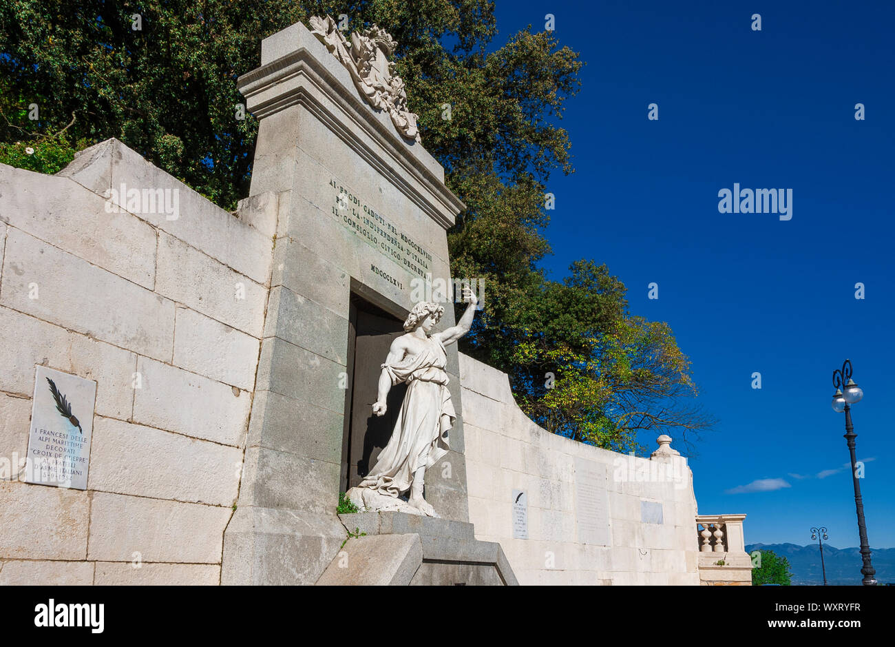Monument to the Fallen of the Italian Independence Wars on Mount Berico ...