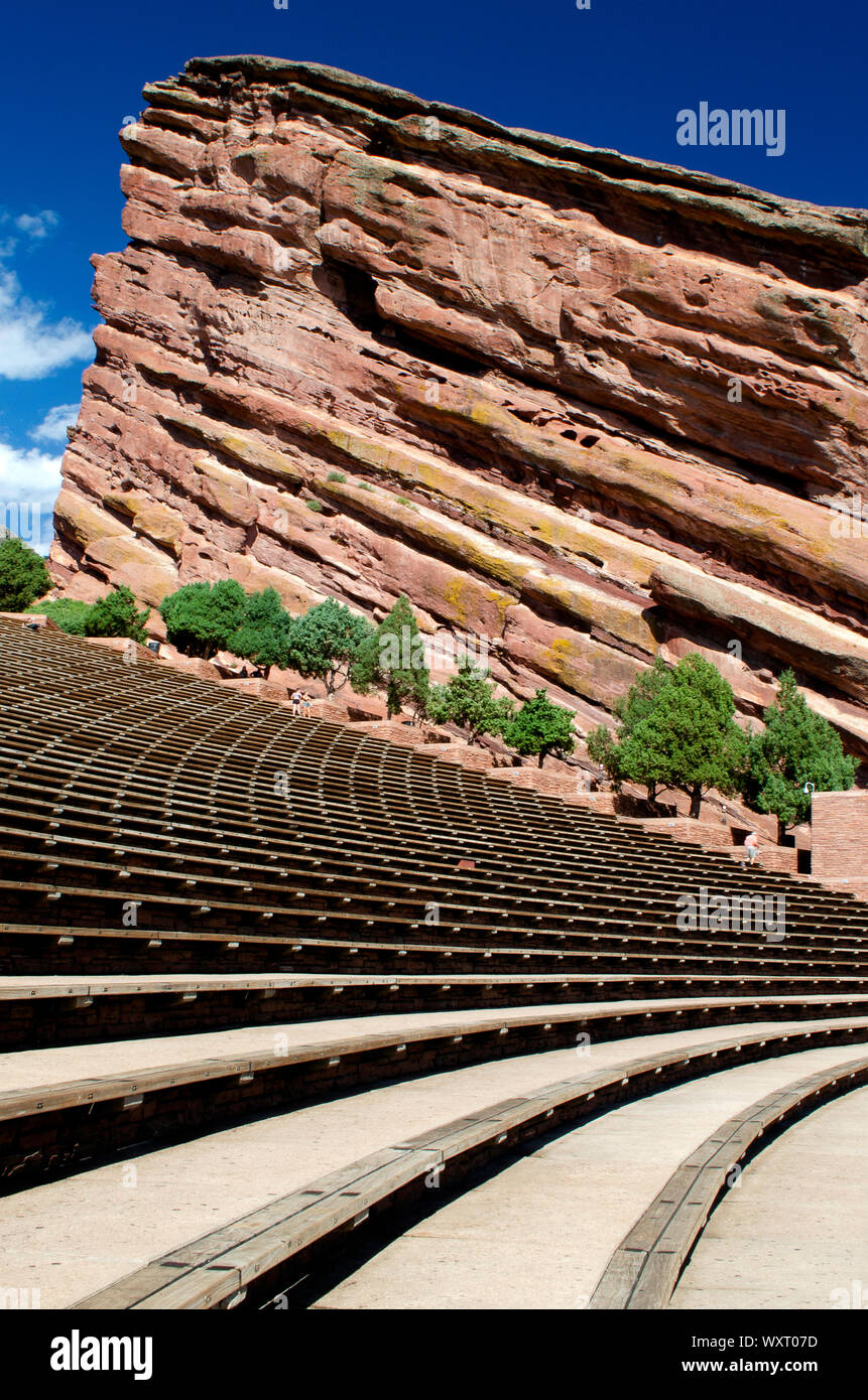 Red rocks amphitheater hi-res stock photography and images - Alamy