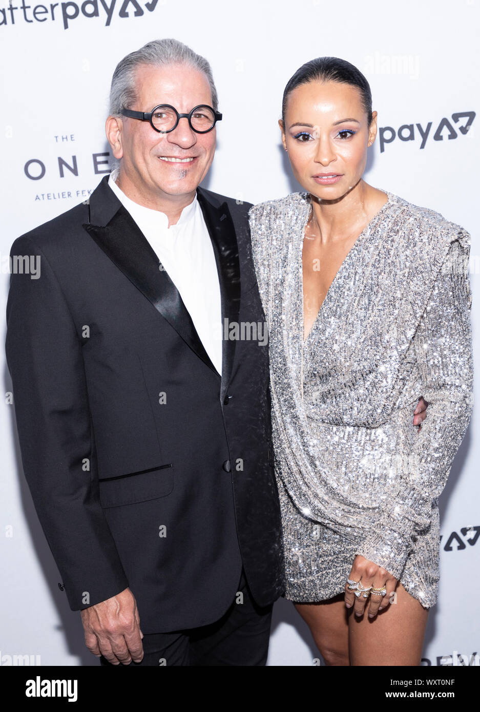 New York, NY, USA - September 5, 2019: Steven Lagos and Sai De Silva ...