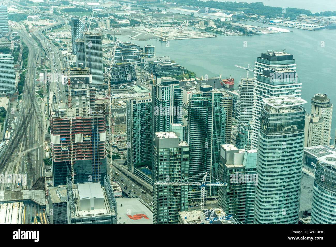 Cn Tower Toronto Observation Deck High Resolution Stock Photography and ...
