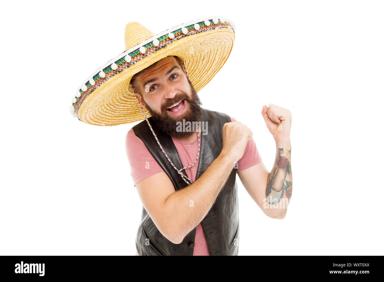 Happy Mexican Man