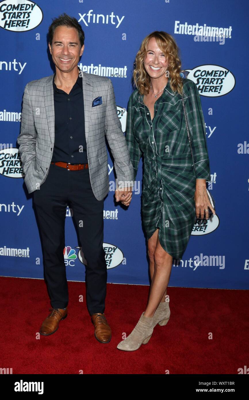 Los Angeles, CA. 16th Sep, 2019. Eric McCormack, Janet McCormack at ...