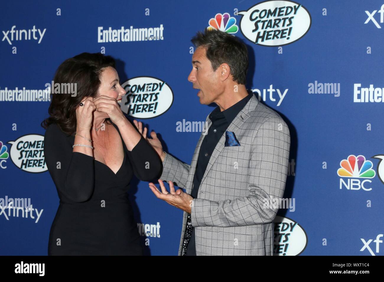 Los Angeles, CA. 16th Sep, 2019. Fran Drescher, Eric McCormack at ...