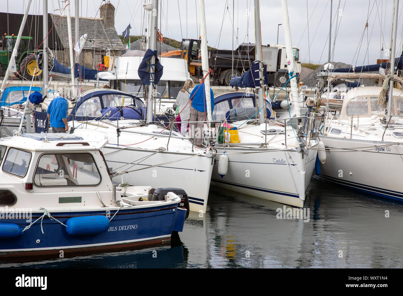 Cape Clear Harbour Stock Photo - Alamy