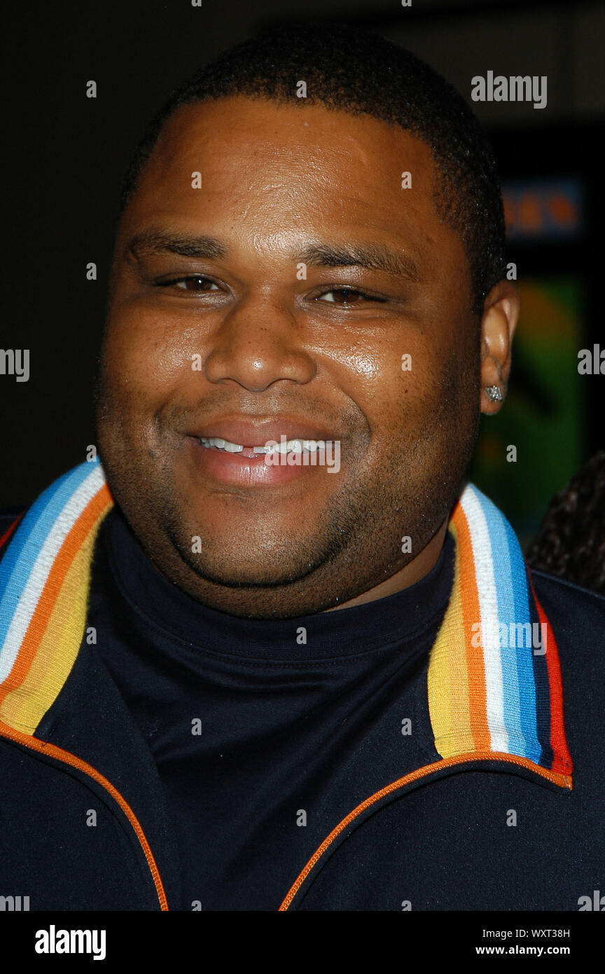 Anthony Anderson at the Los Angeles Premiere of "Roll Bounce" held at ...