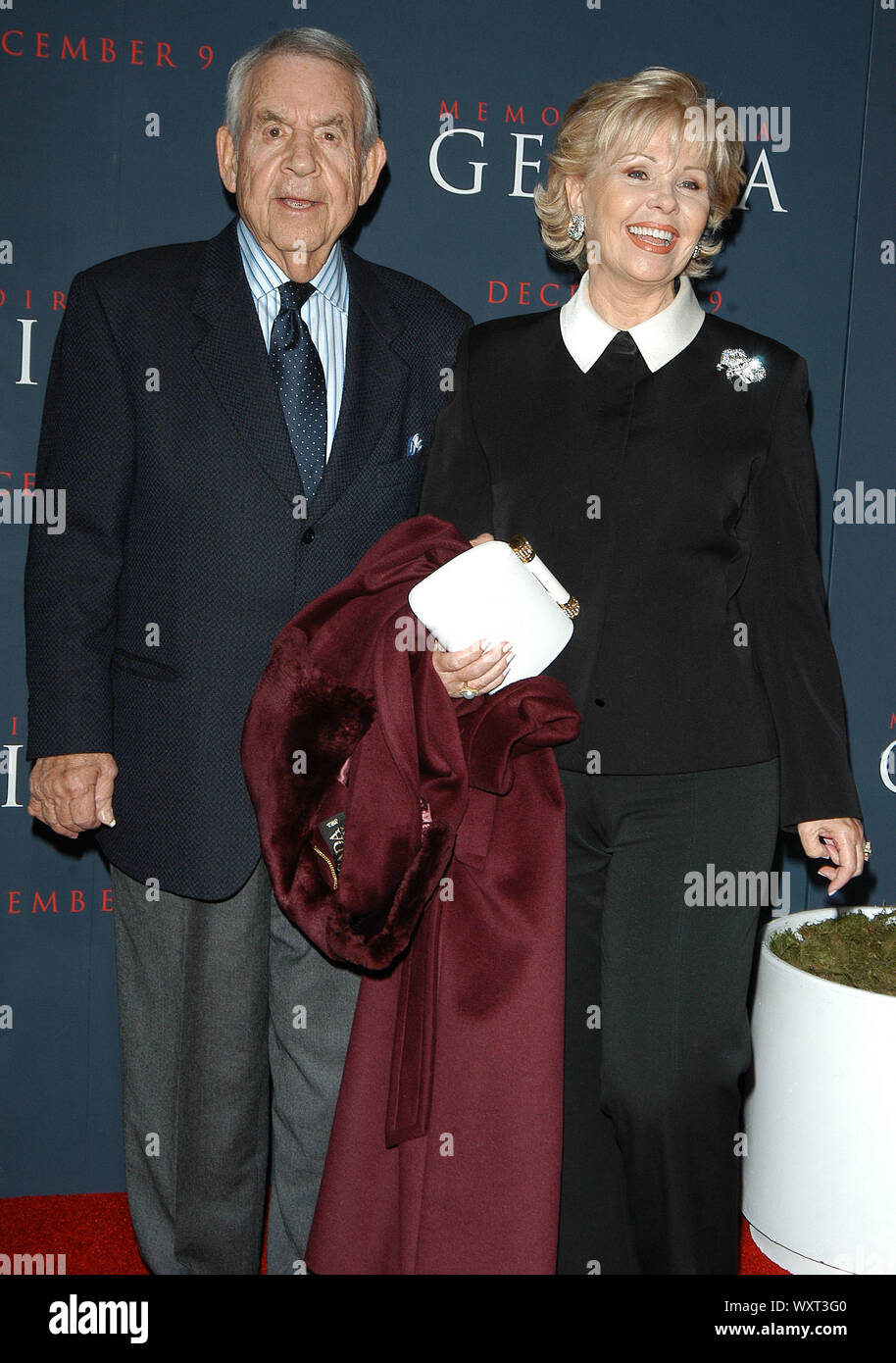 Tom Bosley and Patricia Carr at the Los Angeles Premiere of "Memoirs Of ...