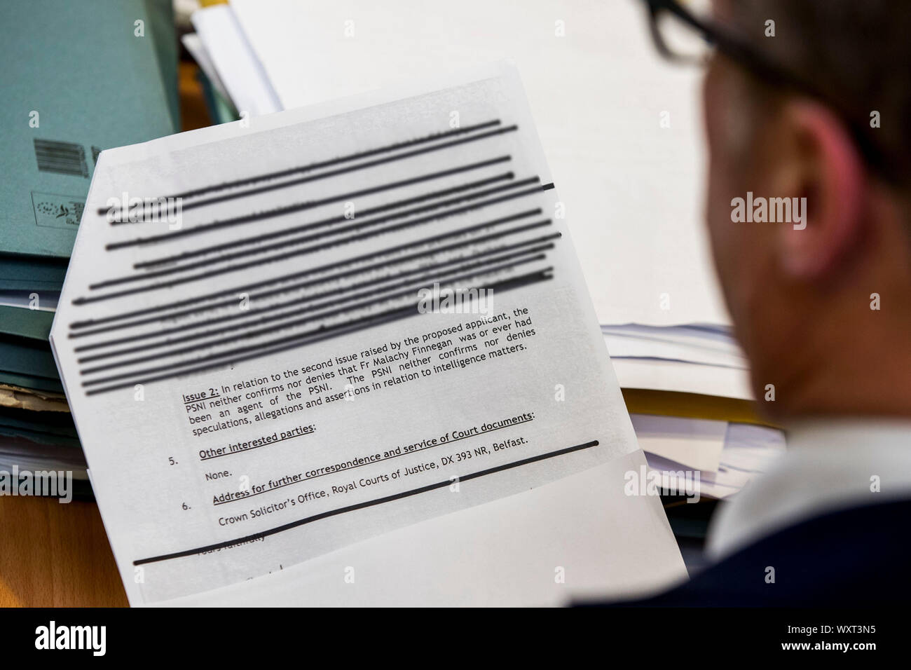 Belfast solicitor Kevin Winters of KRW Law is making a formal ...