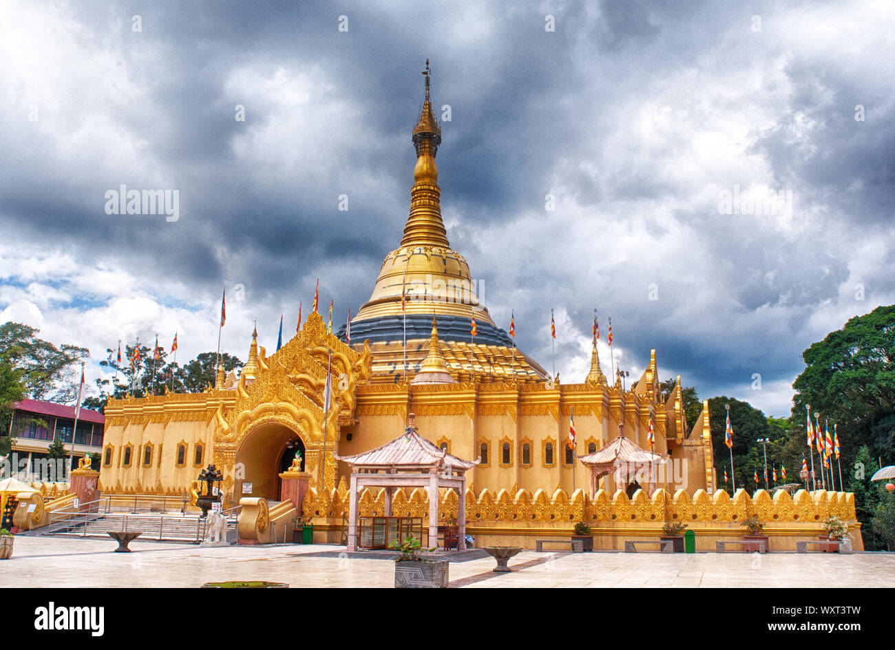 Buddhist temple of sumatra hi-res stock photography and images - Alamy