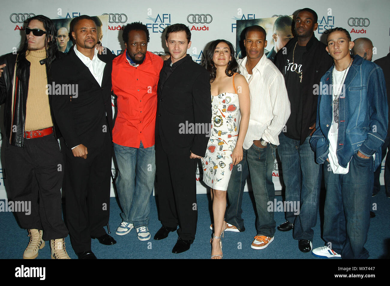 "Dirty" Cast at the 2005 AFI Fest Screening of "Dirty" held at the ...
