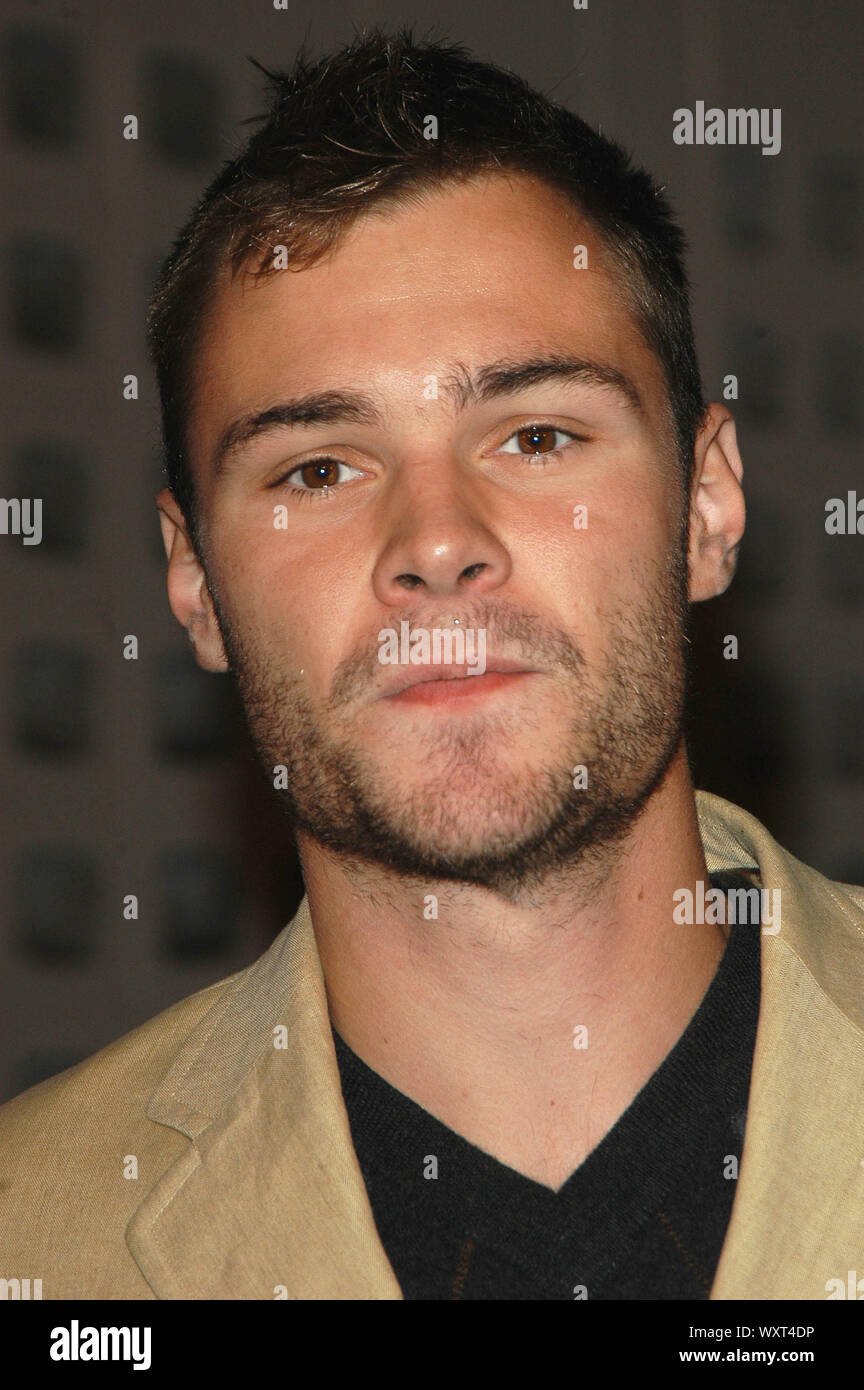 Patrick Flueger at the 2005 AFI Fest Screening of "The World's Fastest ...