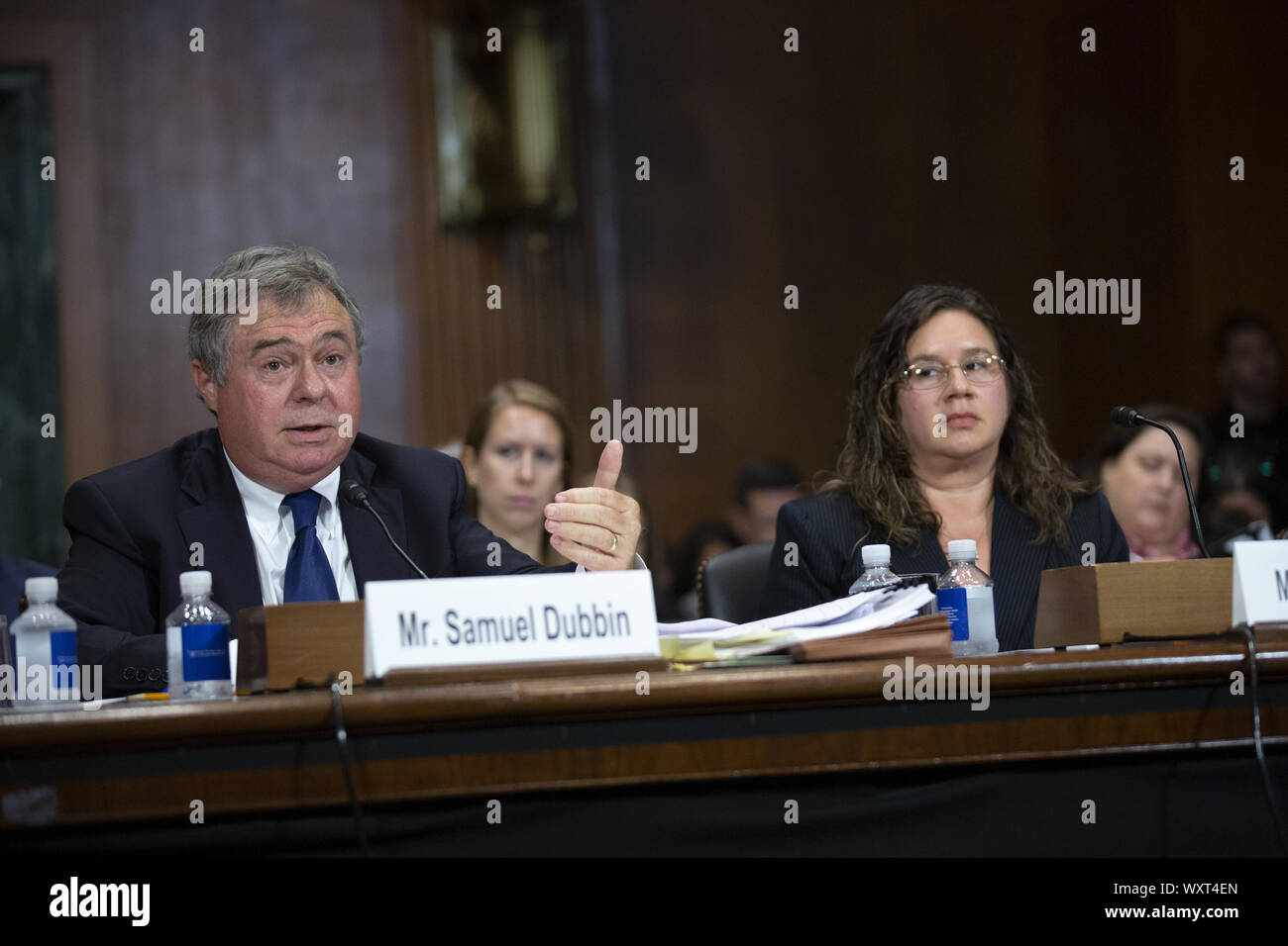 Washington, District of Columbia, USA. 17th Sep, 2019. Counsel to ...