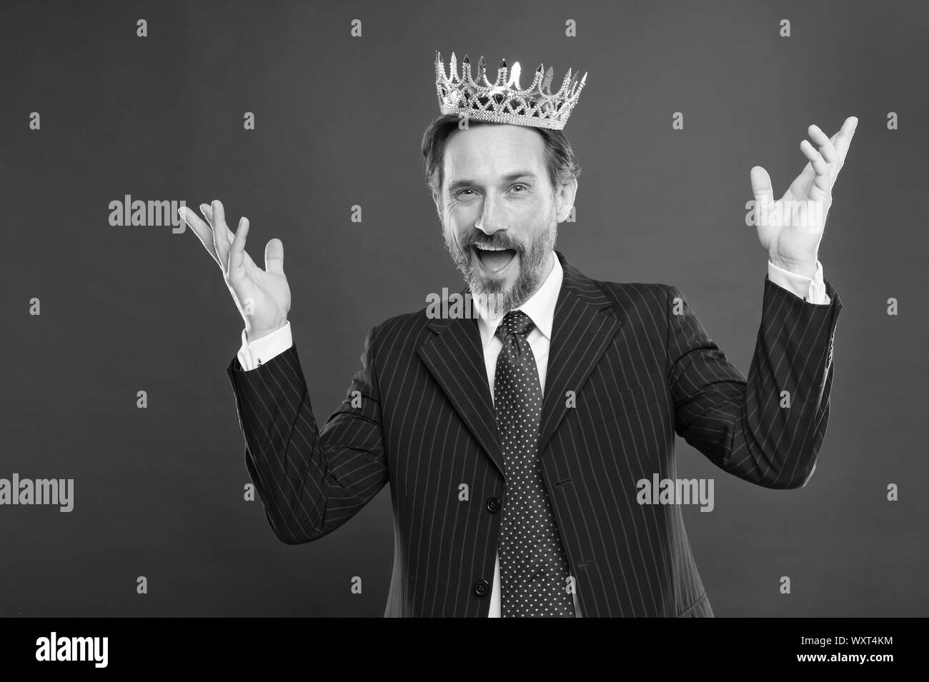 Superior and narcissistic. Become king ceremony. I am just superior ...