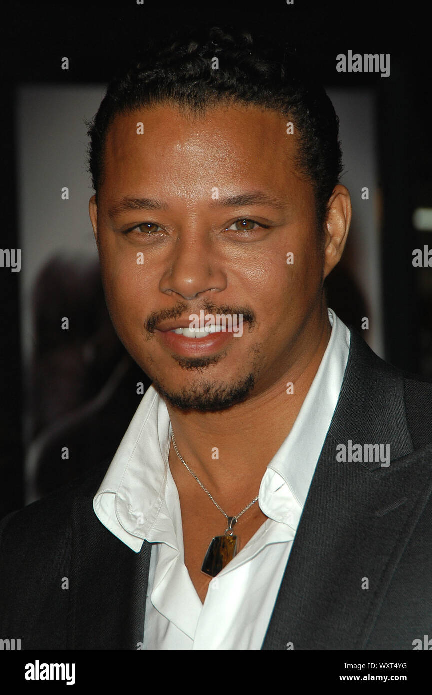 Terrence Howard at the World Premiere of "Get Rich Or Die Tryin" held ...