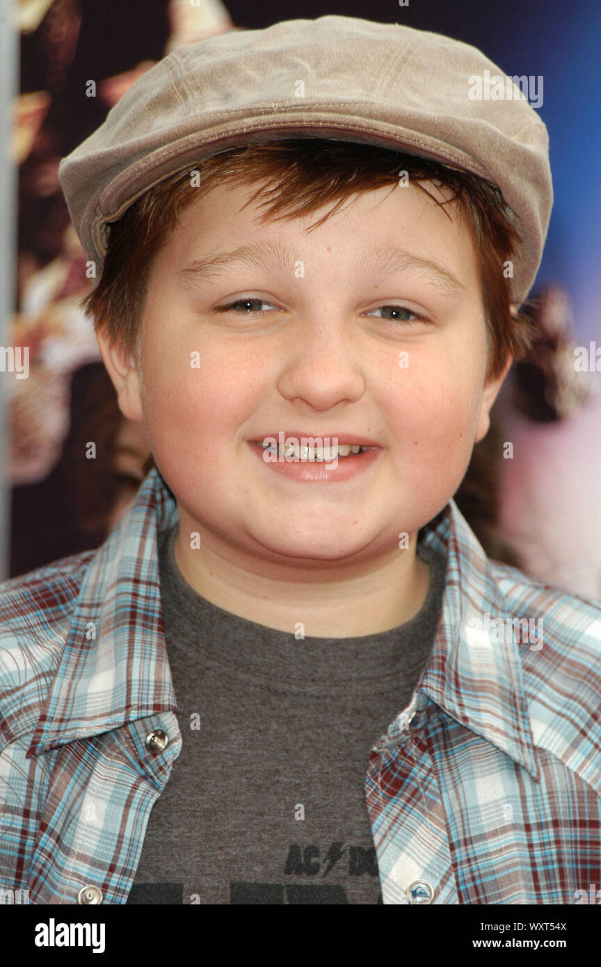 Angus T. Jones at the Los Angeles Premiere of "Zathura: A Space ...
