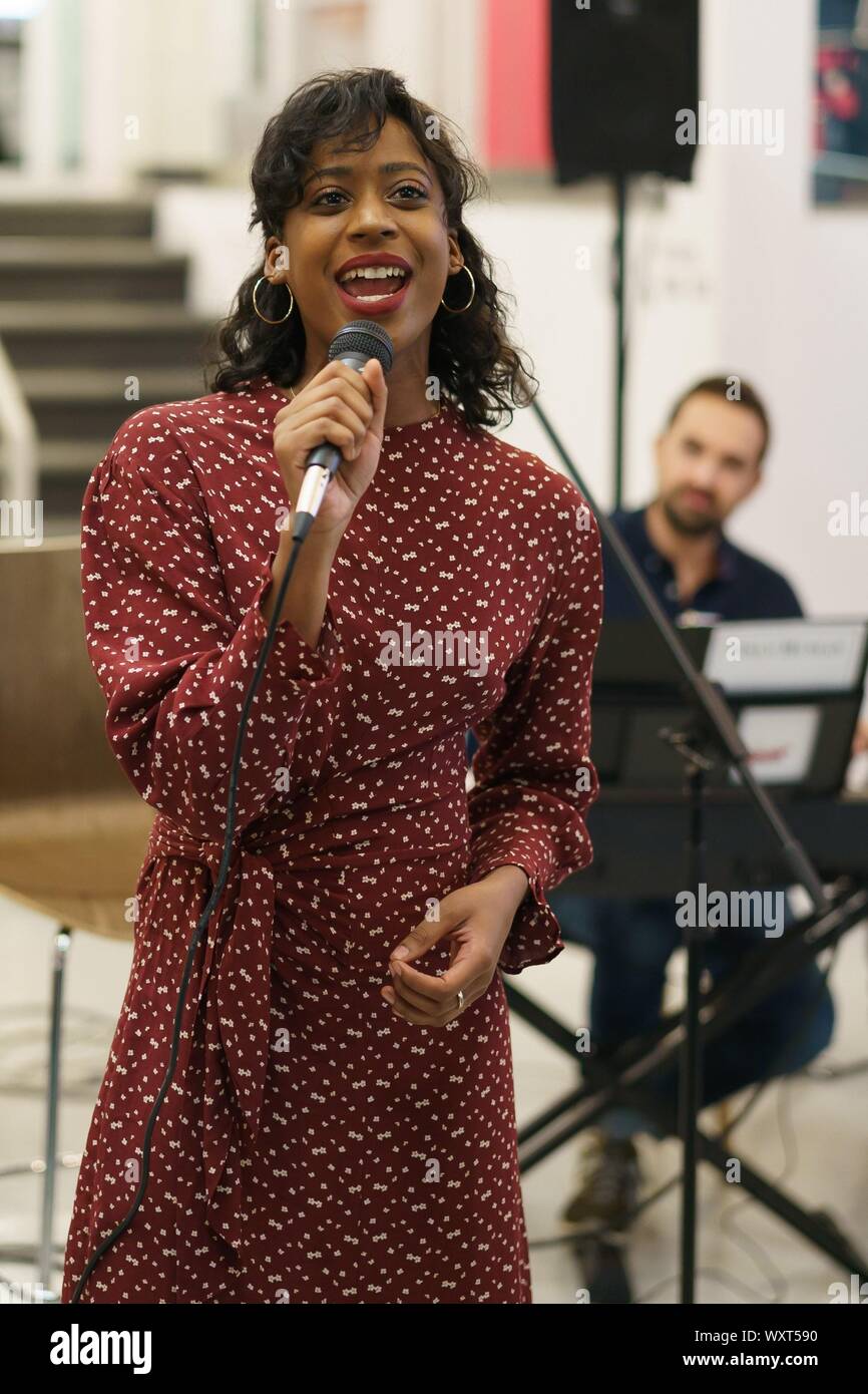New York, NY, USA. 17th Sep, 2019. Kim Steele at the press conference ...