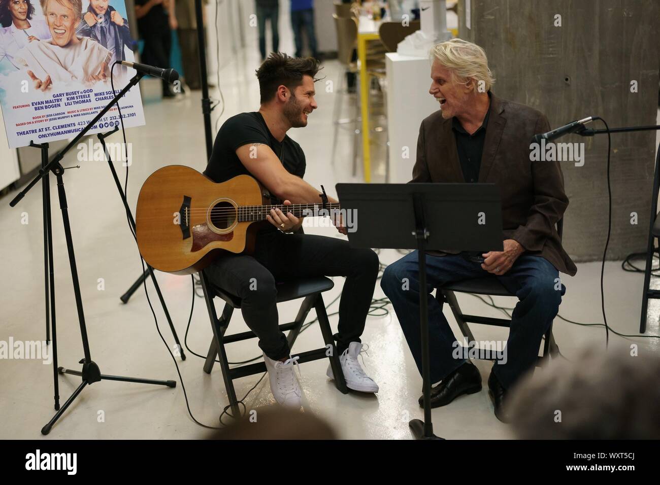 New York, NY, USA. 17th Sep, 2019. Mike Squillante, Gary Busey at the ...