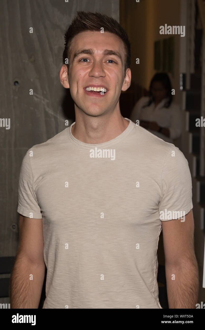 New York, NY, USA. 17th Sep, 2019. Evan Maltby at the press conference ...