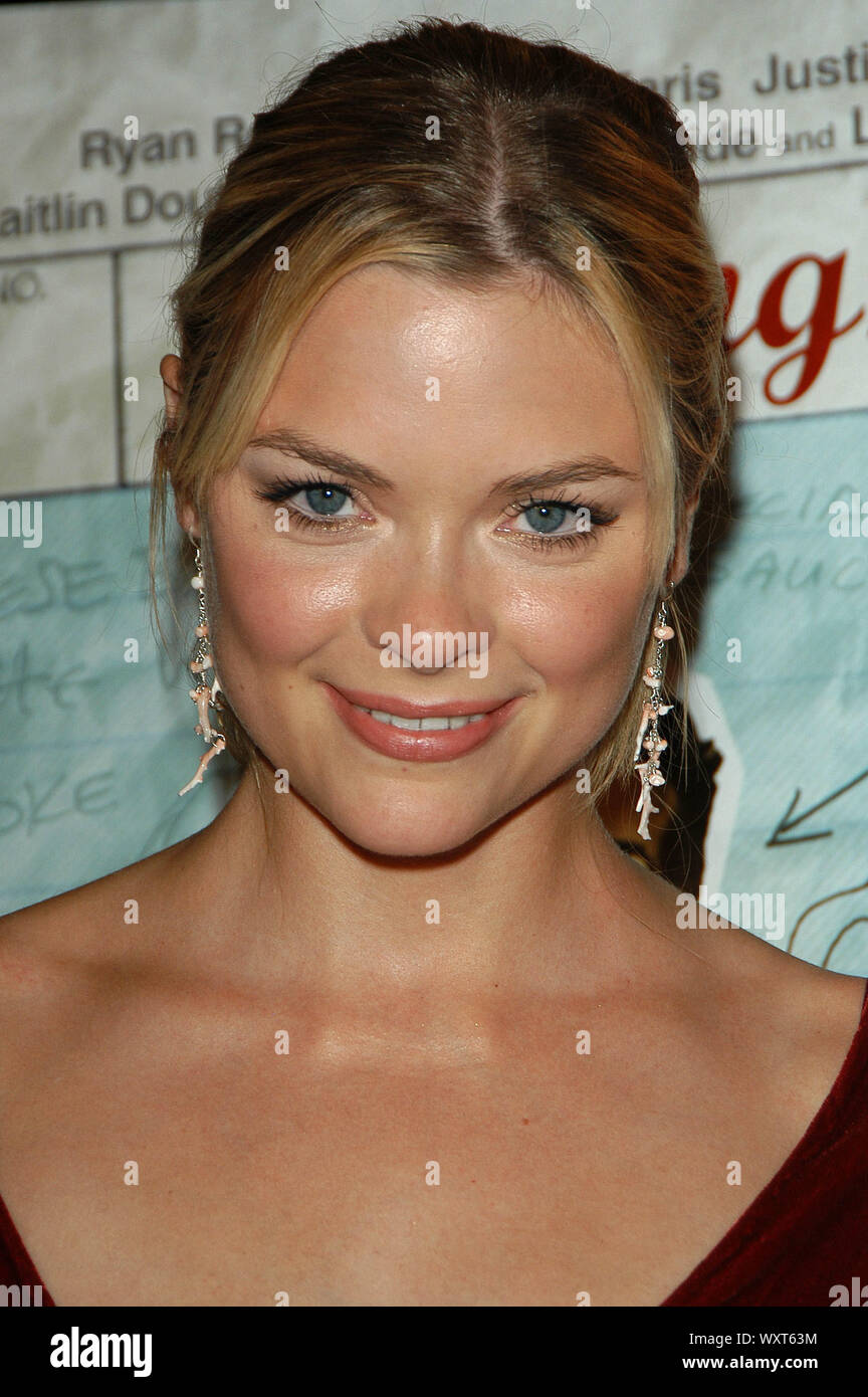 Jaime King at the Los Angeles Premiere of "Waiting" held at the Mann ...