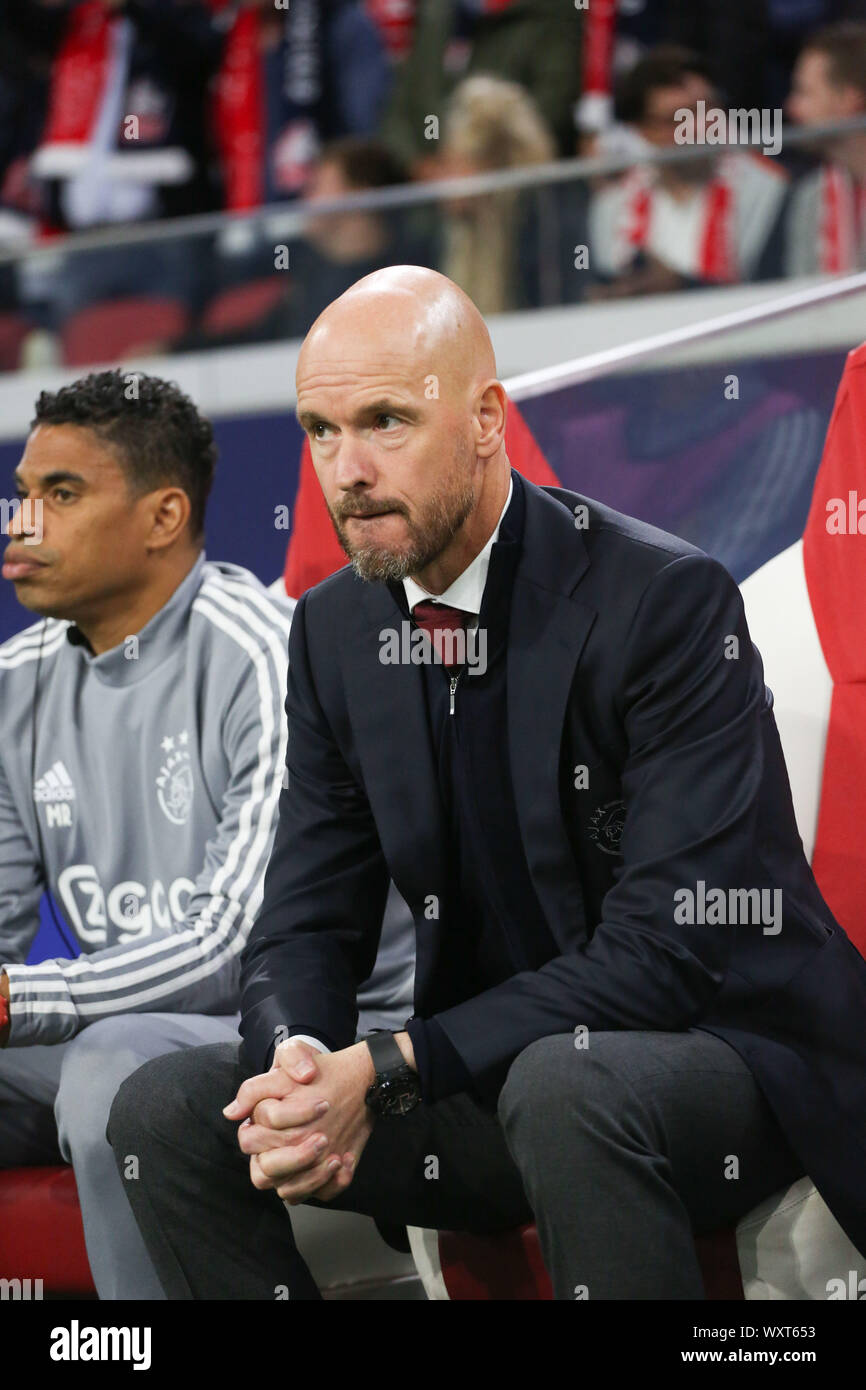 September 17, 2019: AMSTERDAM, NETHERLANDS - SEPTEMBER 17, 2019: Erik ...