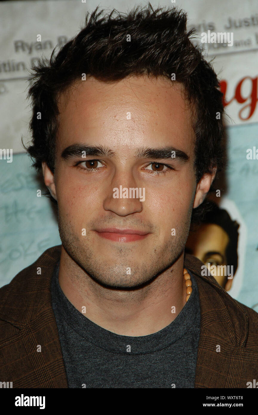 Justin Mentell at the Los Angeles Premiere of "Waiting" held at the ...