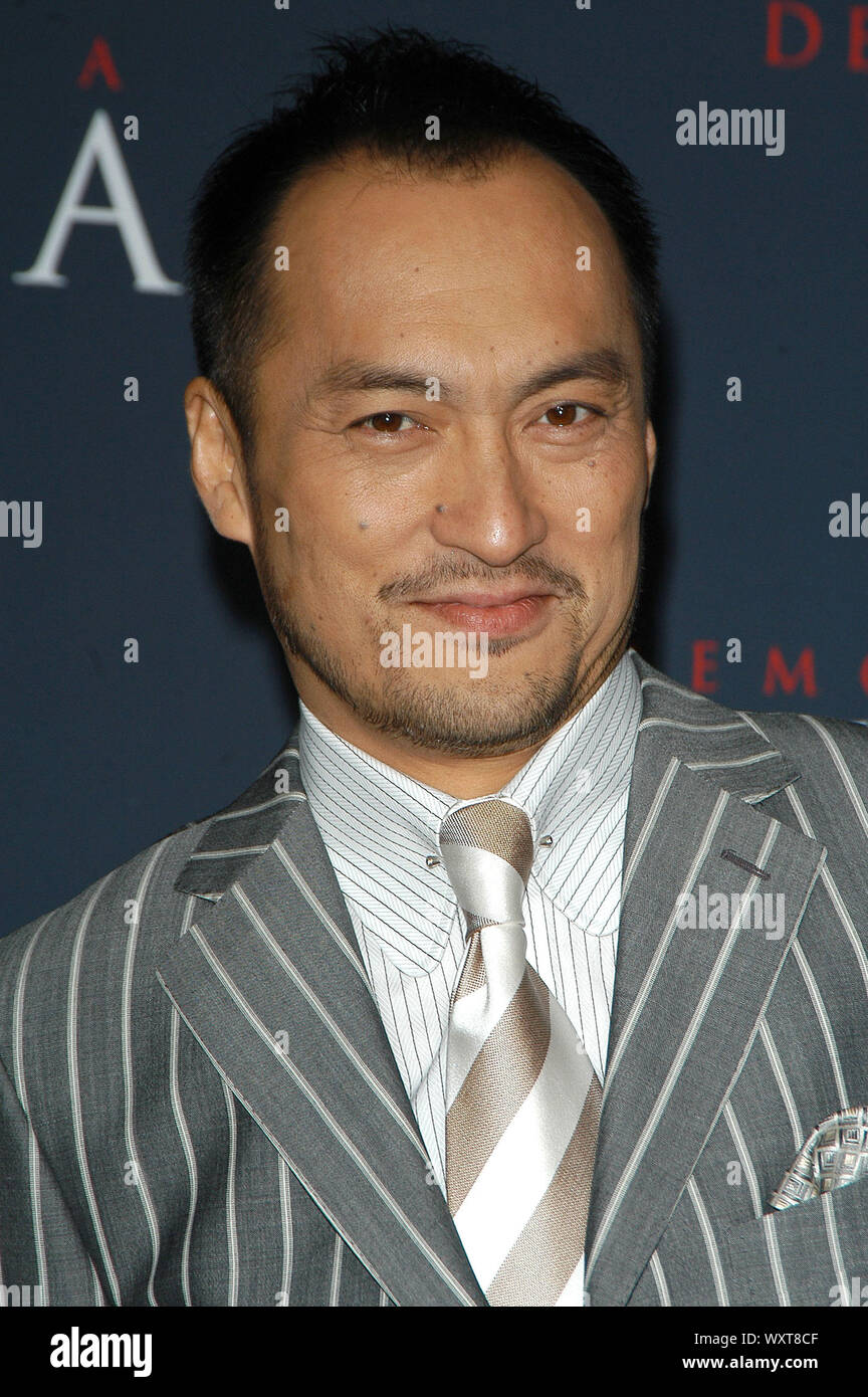 Ken Watanabe at the Los Angeles Premiere of "Memoirs Of A Geisha" held ...