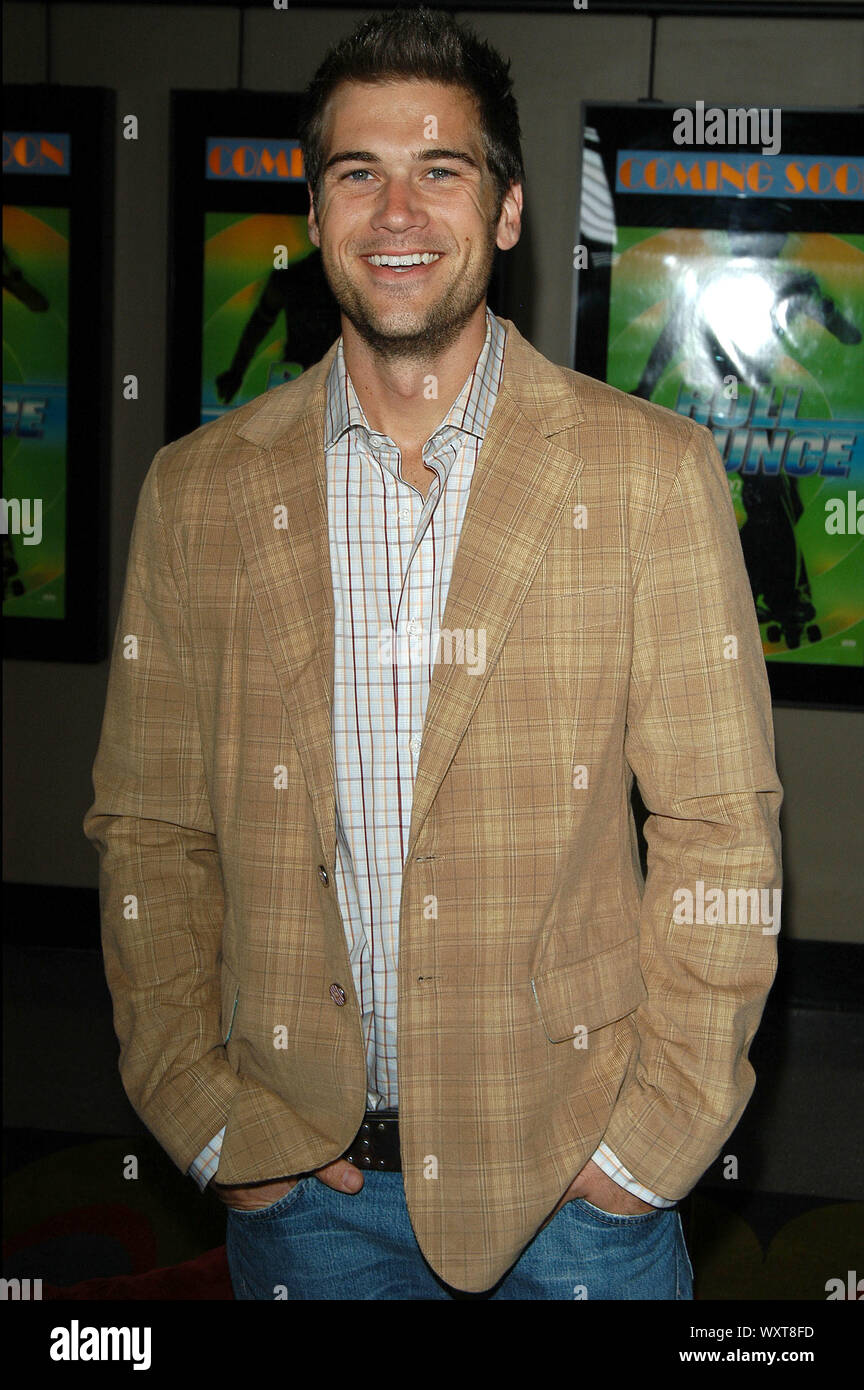 Nick Zano at the Los Angeles Premiere of "Roll Bounce" held at The ...