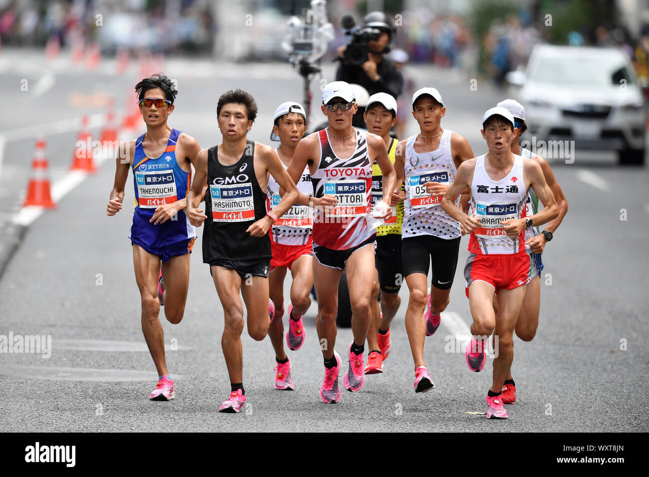 Tokyo, Japan. 15th Sep, 2019. Yoshiki Takenouchi, Ryo Hashimoto, Kengo ...