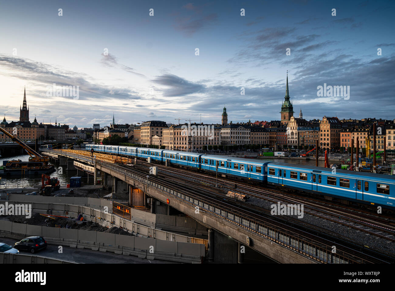 Stockholm station aerial hi-res stock photography and images - Alamy