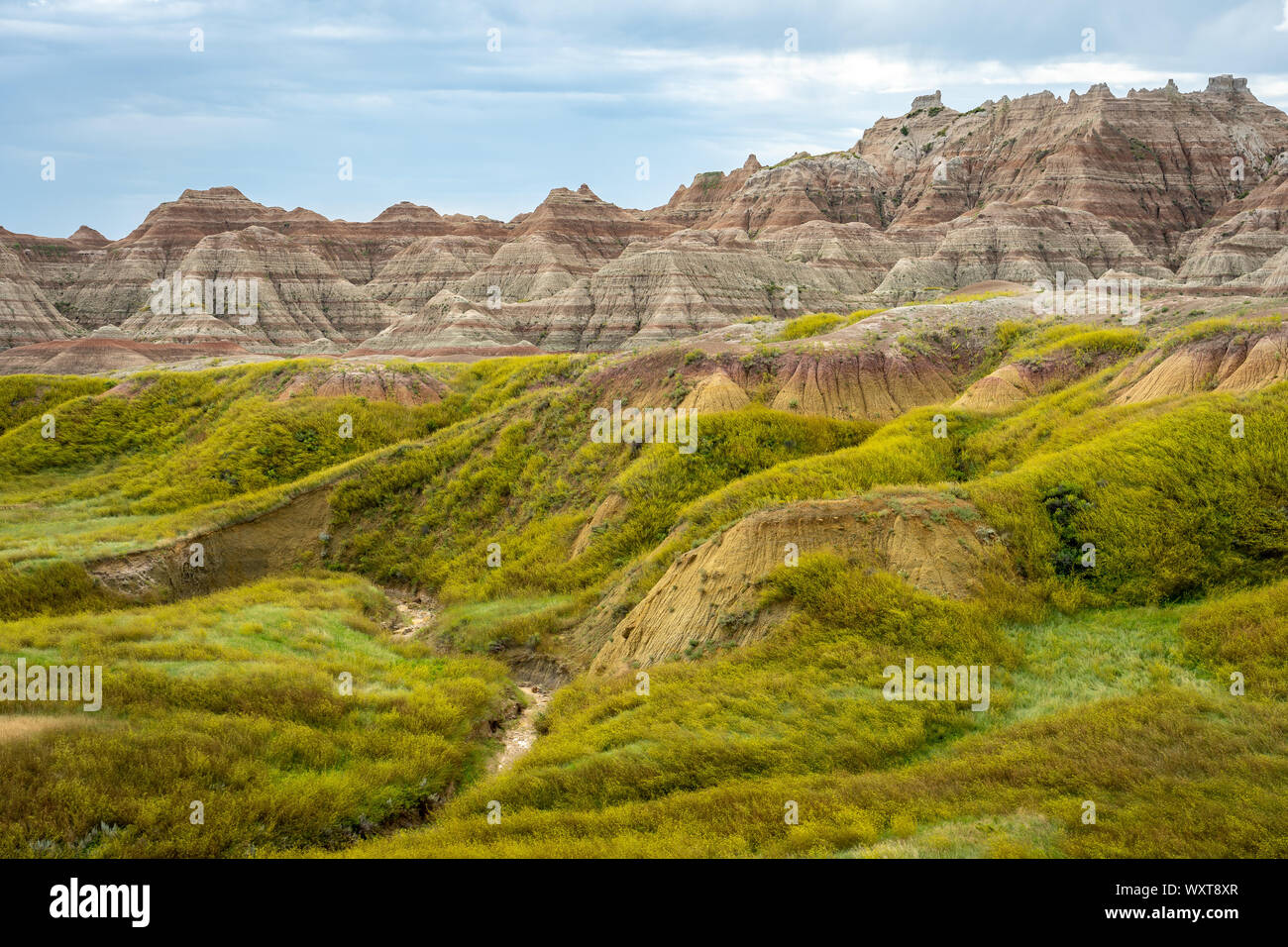 Badlands national park geological hi-res stock photography and images ...