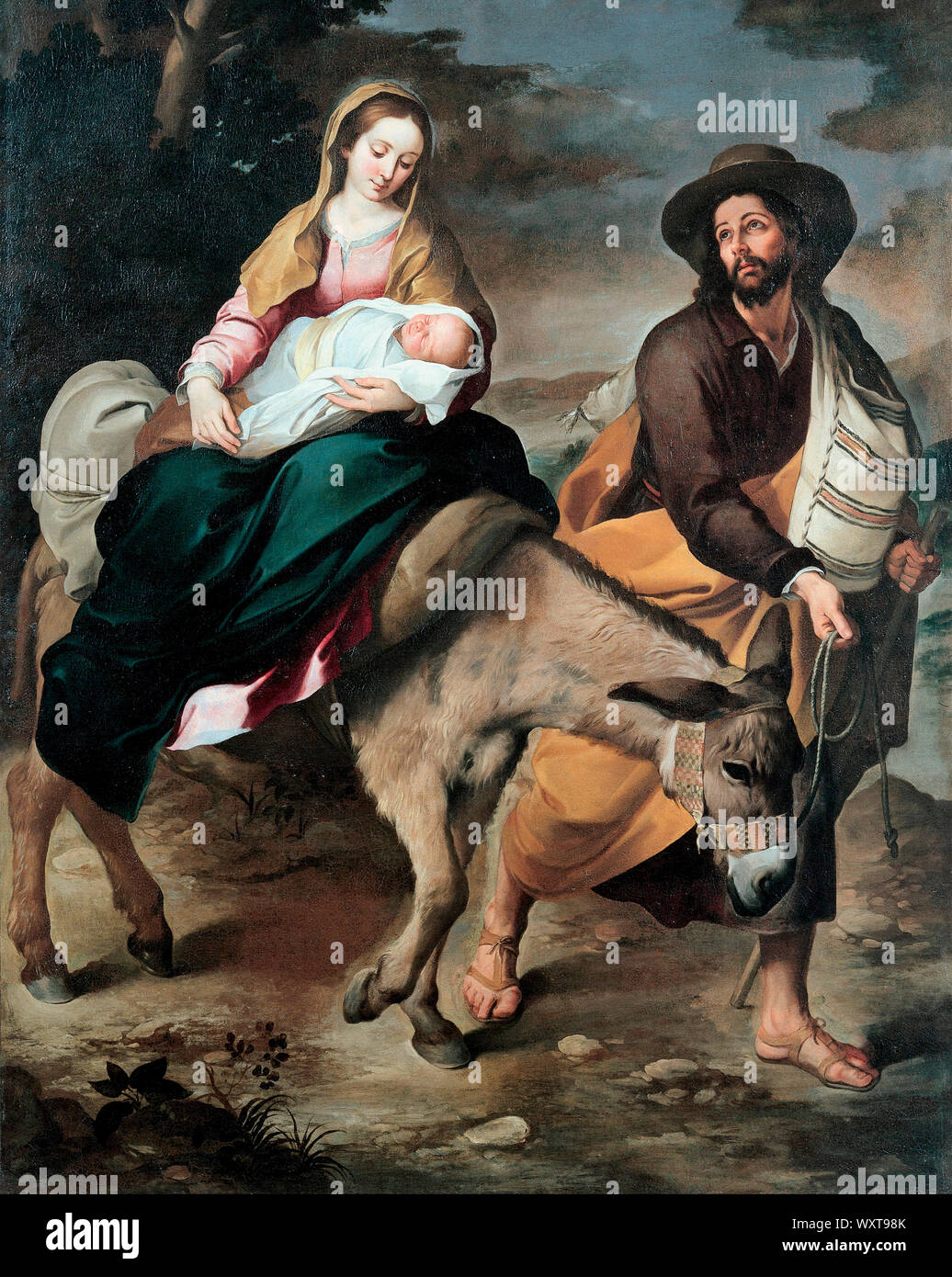 Flight joseph mary jesus egypt hi-res stock photography and images - Alamy
