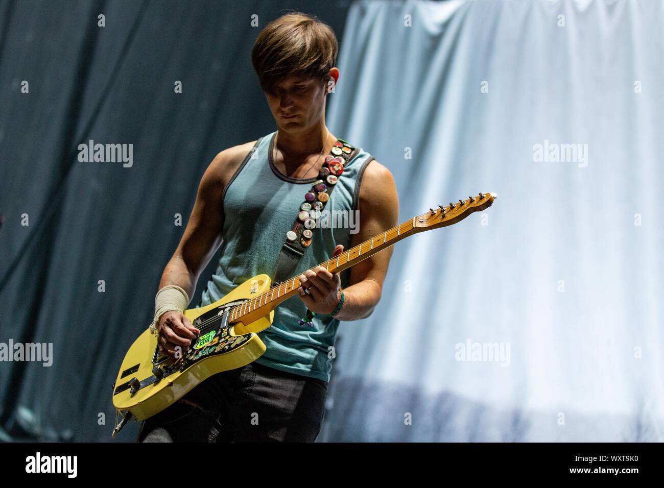 September 14, 2019, Chicago, Illinois, U.S: RUSSELL LISSACK of Bloc ...