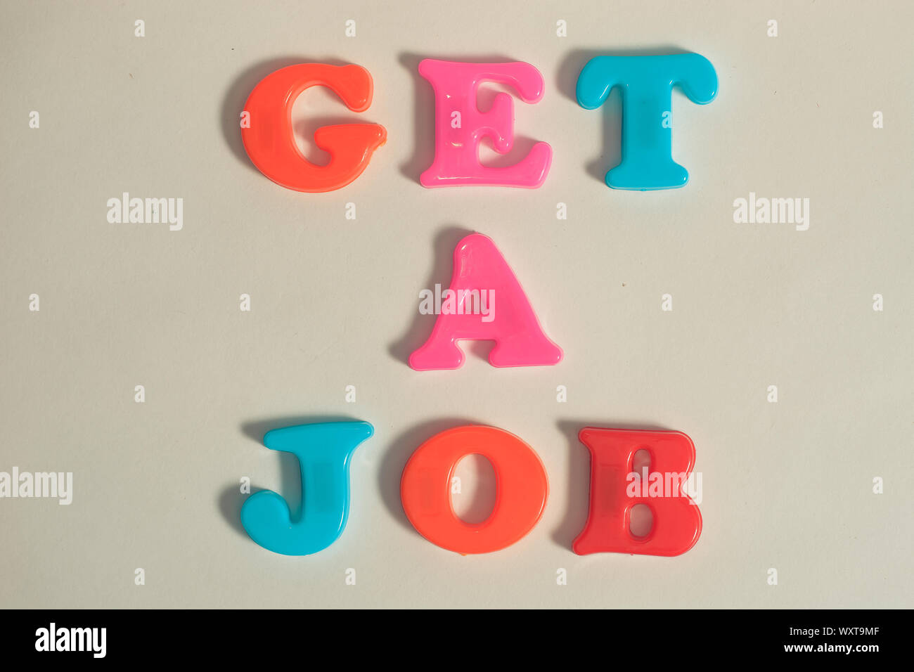 Plastic letters hi-res stock photography and images - Alamy