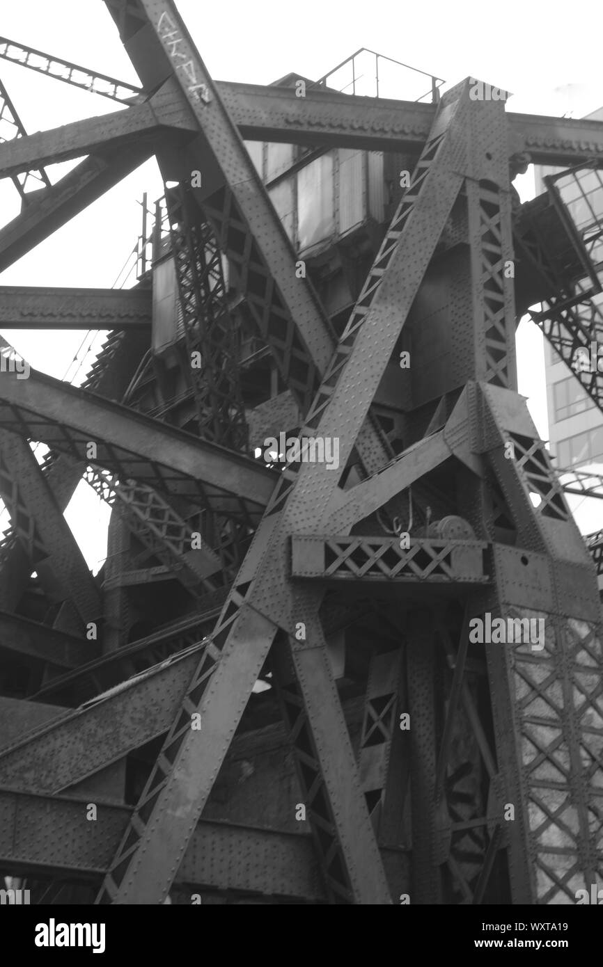 CHICAGO DRAWBRIDGE SUPERSTRUCTURE Stock Photo - Alamy